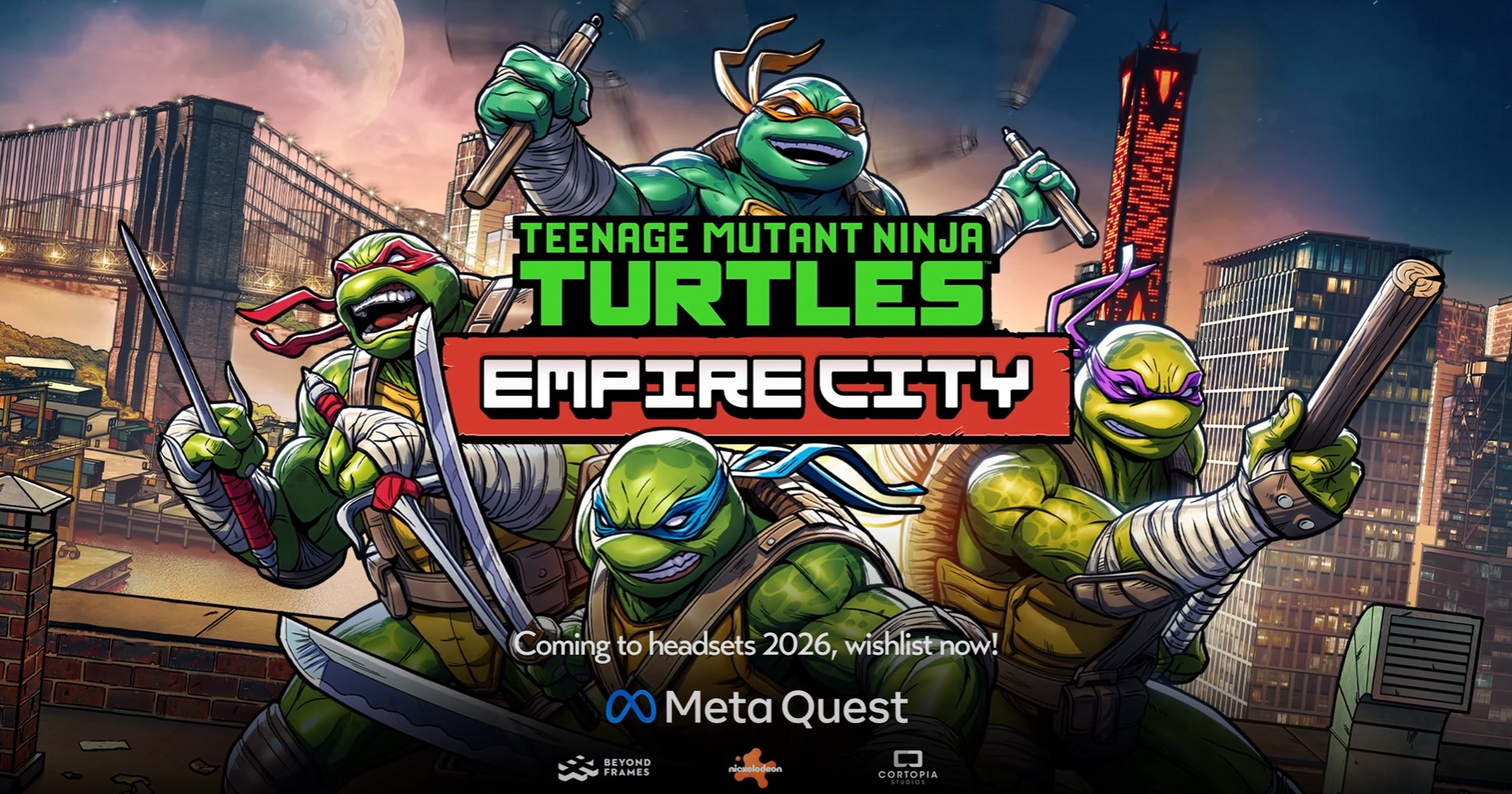 Le Tartarughe Ninja sbarcano in realtà virtuale con "Empire City" nel ...